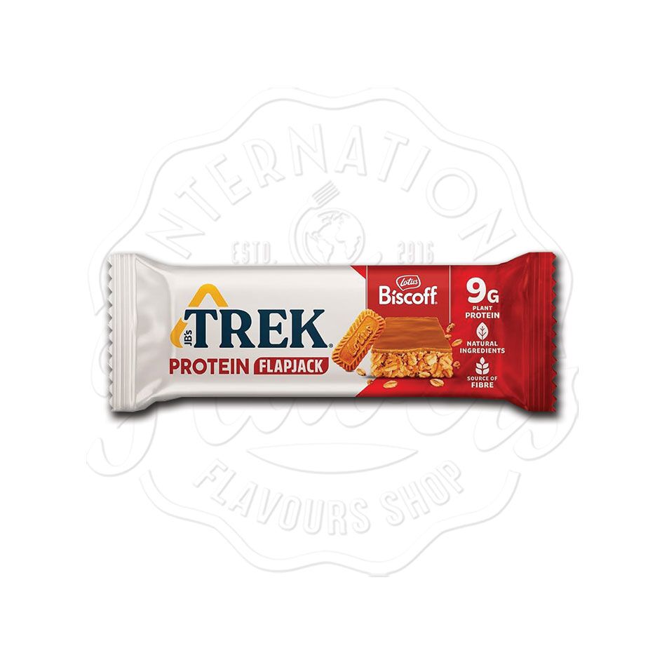 Trek Protein Flapjack Lotus Biscoff 50g - Flavers - International ...